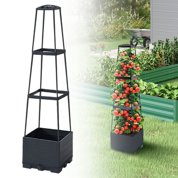 Raised Garden Beds Outdoor, Tomato Planter, Garden Raised Bed Planter ...