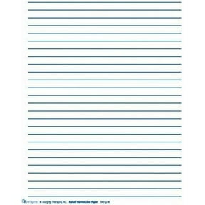 Raised Line Paper