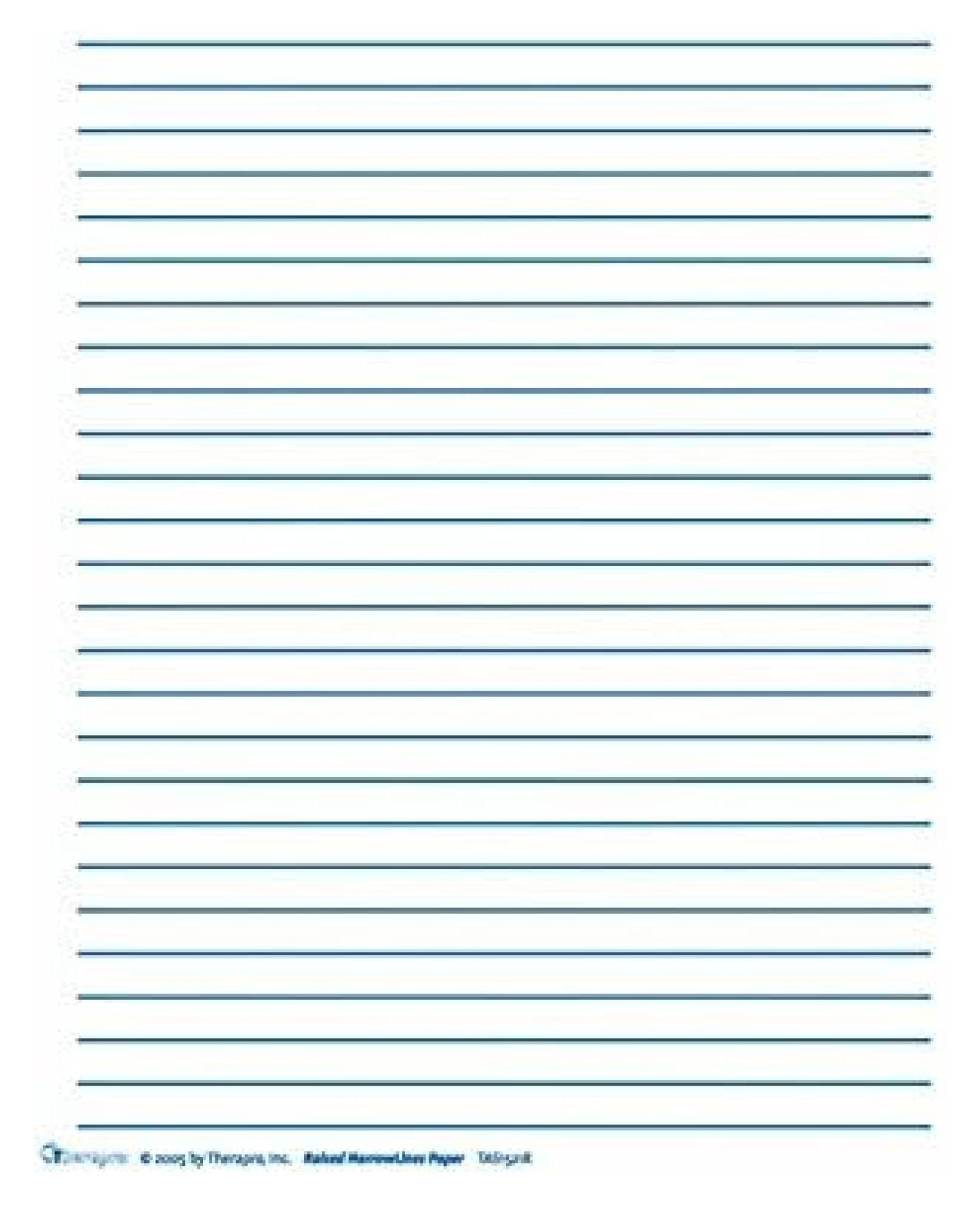 Raised Line Paper NarrowLines Paper (250 Sheets) - Walmart.com