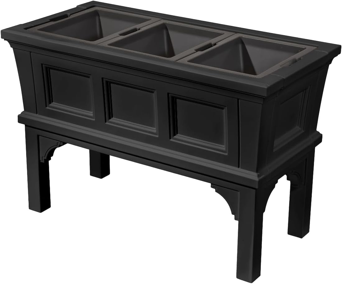 Raised Planter Box, Large Planters for Outdoor Plants, Gardening and ...