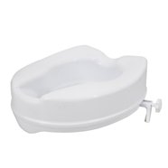Cardinal Health Heavy Duty Raised Toilet Seat, with Lock, 600 lb ...