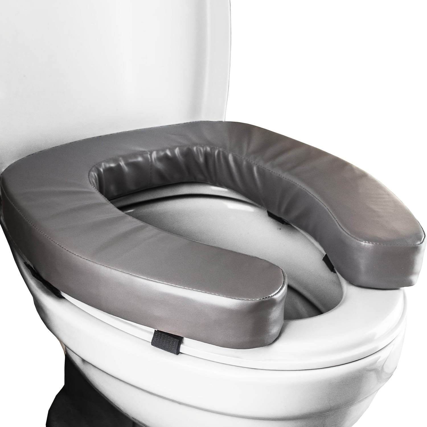 Raised Toilet Seat Cushion - 2-Inch Height Increase, U-Shaped Fit ...