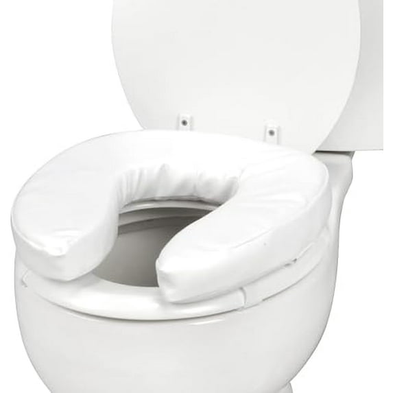 Raised Toilet Seat Cushion and Cover to Add Extra Padding the while ...