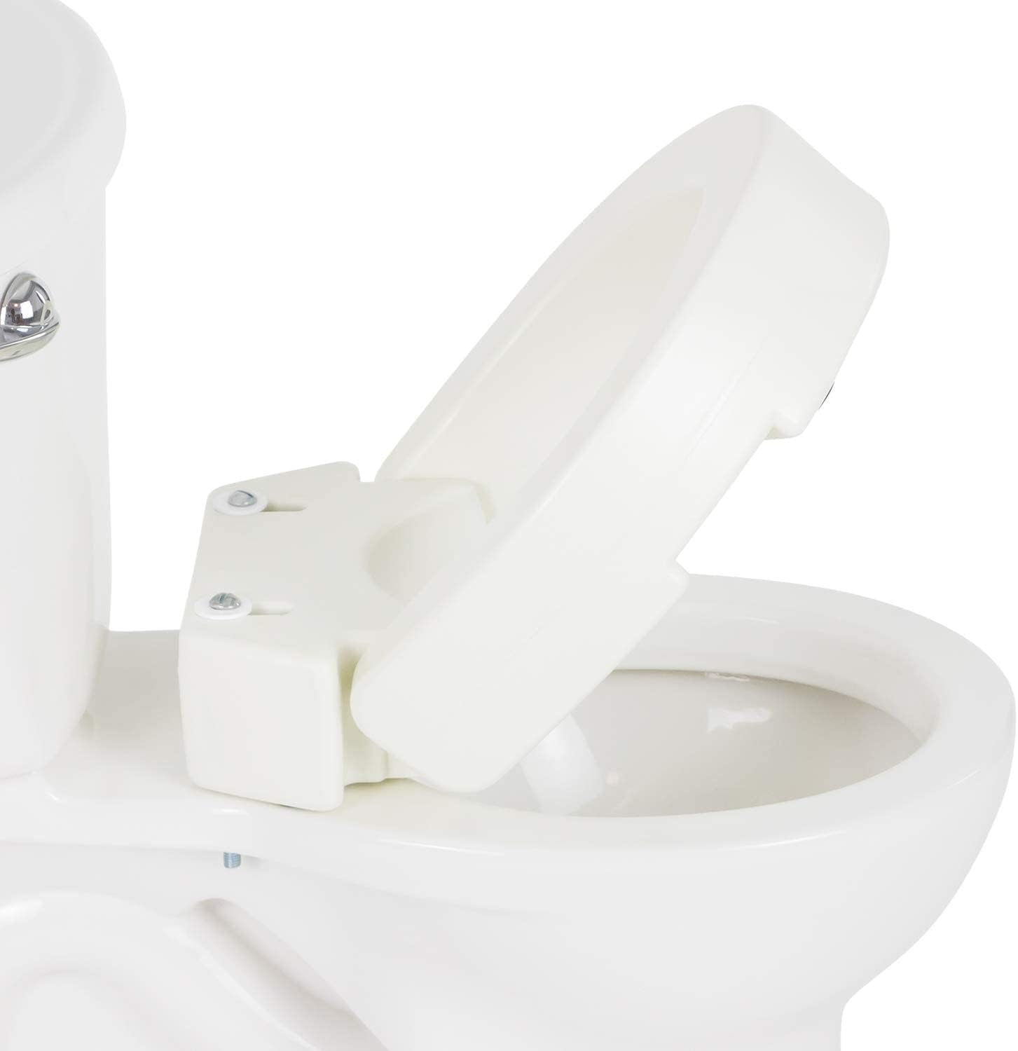 Raised Toilet Seat (Standard - Adds 3.5 Inches) - Elevated Toilet Seat ...