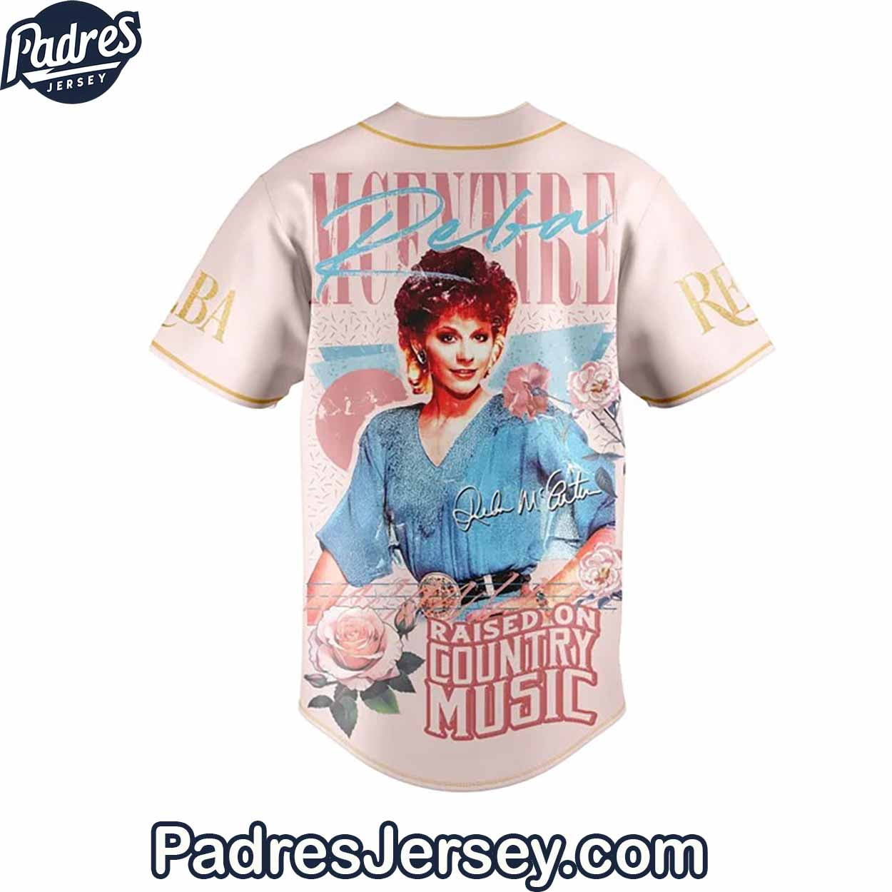 Raised on Reba Country Music Reba McEntire Baseball Jersey Outfit ...