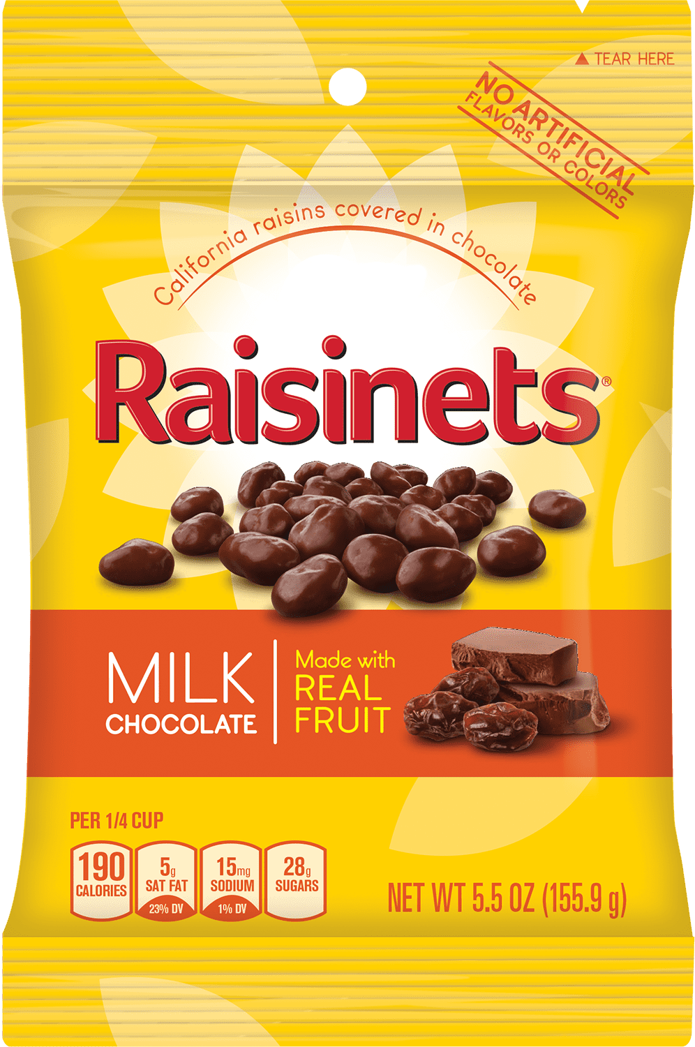 Ferrero Raisinets Milk Chocolate Covered California Raisins - 5.5-oz ...