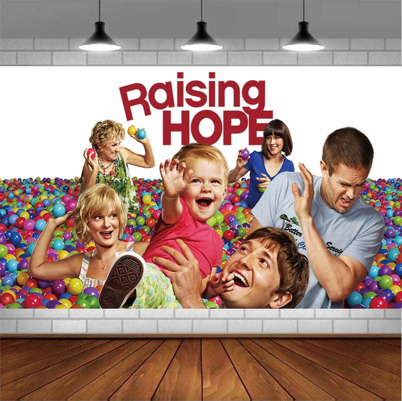 Raising Hope Backdrop Banner Party Supplies Poster Movie Theme ...
