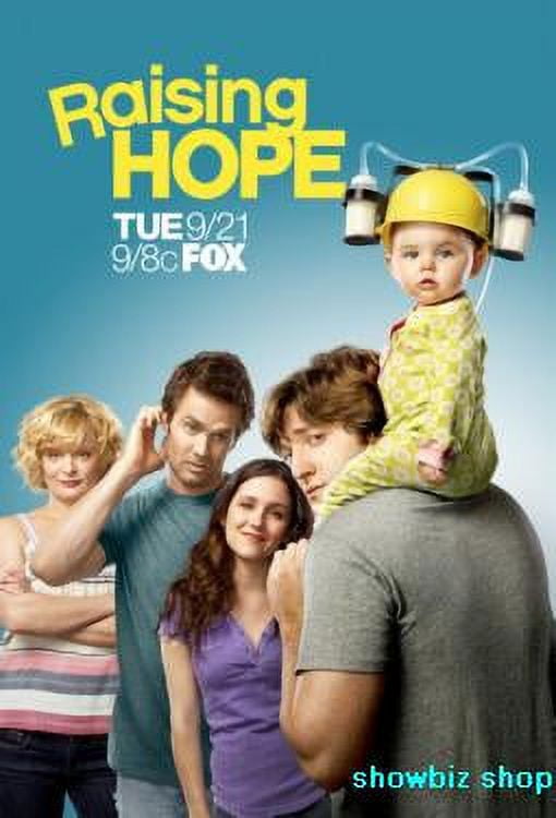 Raising Hope Tv poster Metal Sign 8inx 12in Art Print on Metal 8x12 ...