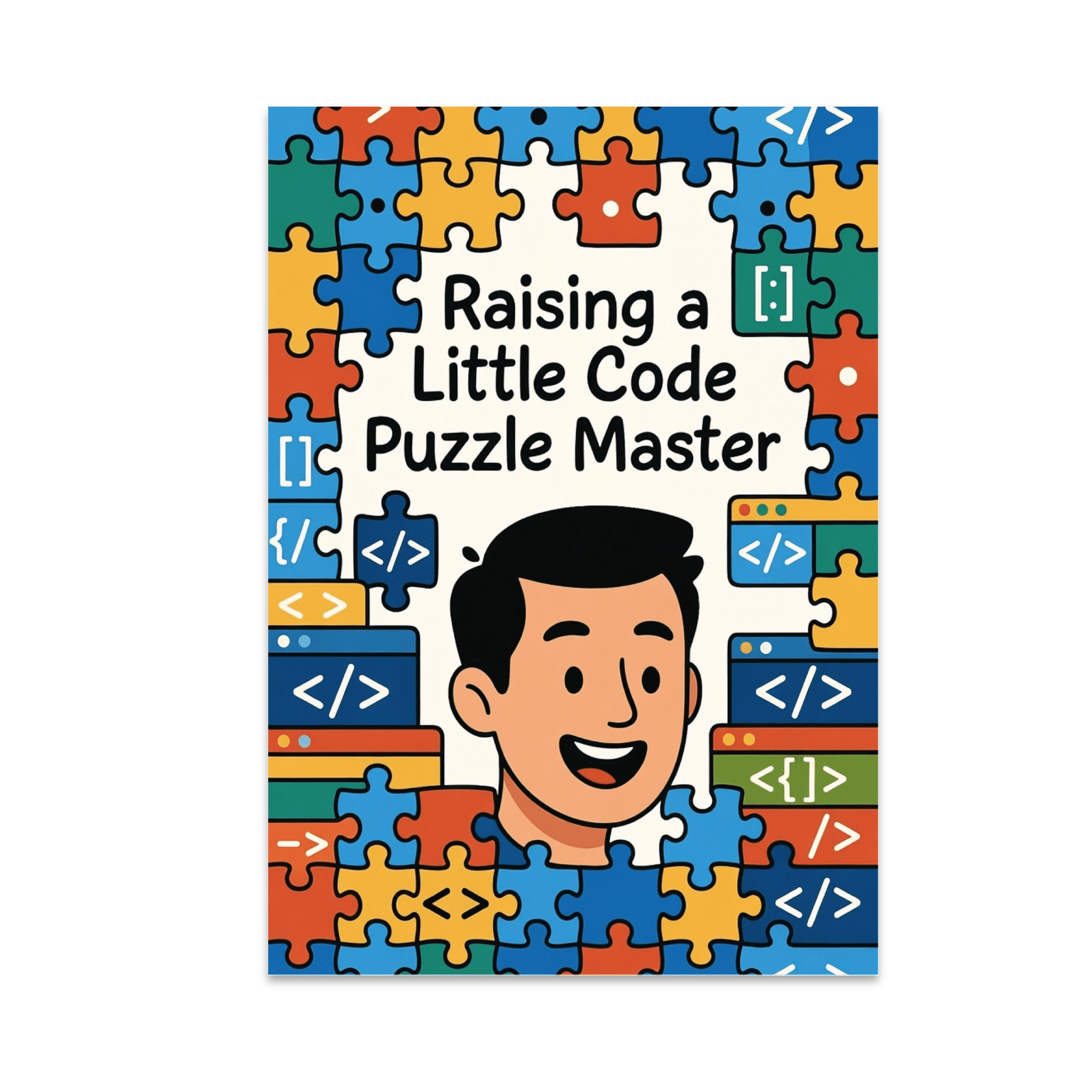 Raising a Little Code Puzzle Master - Coding Decor for Kids - 13x19 ...