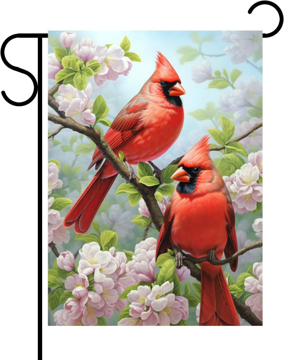 Raisingwell Winter Cardinal Garden Flag 12 x 18 Winter Garden Flags ...