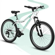 Northwoods Z265 26" Men's Dual Suspension 21 Speed Mountain Bike, Lightweight Alloy Frame ...