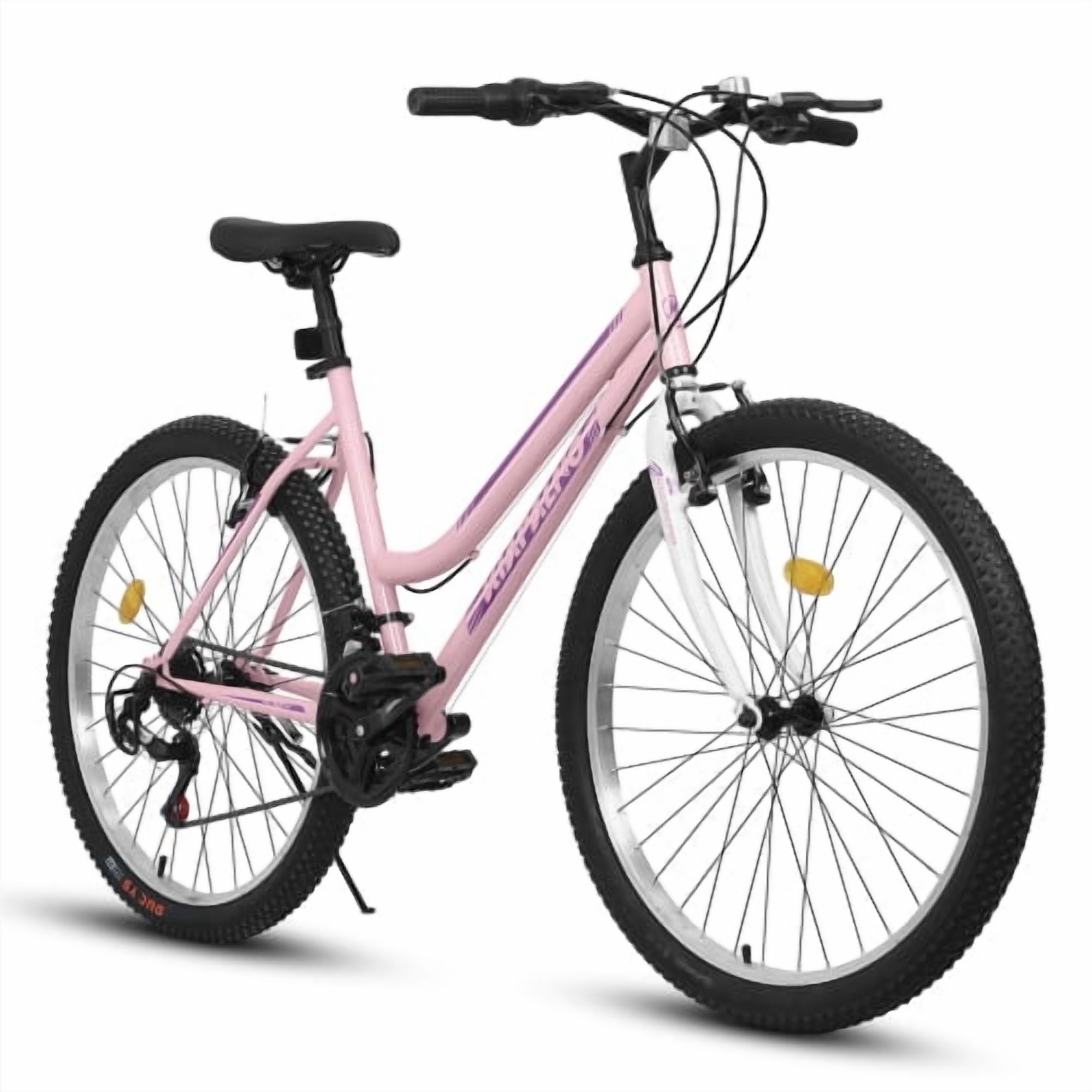 Raistyw26 Inch Carbon Steel Frame Mountain Bike,21-Speed Dual V-Brake ...