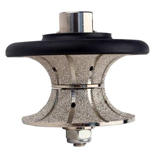 Raizi V40(1-1/2") 40mm Full Bullnose Diamond Hand Profiler/Router Bits ...