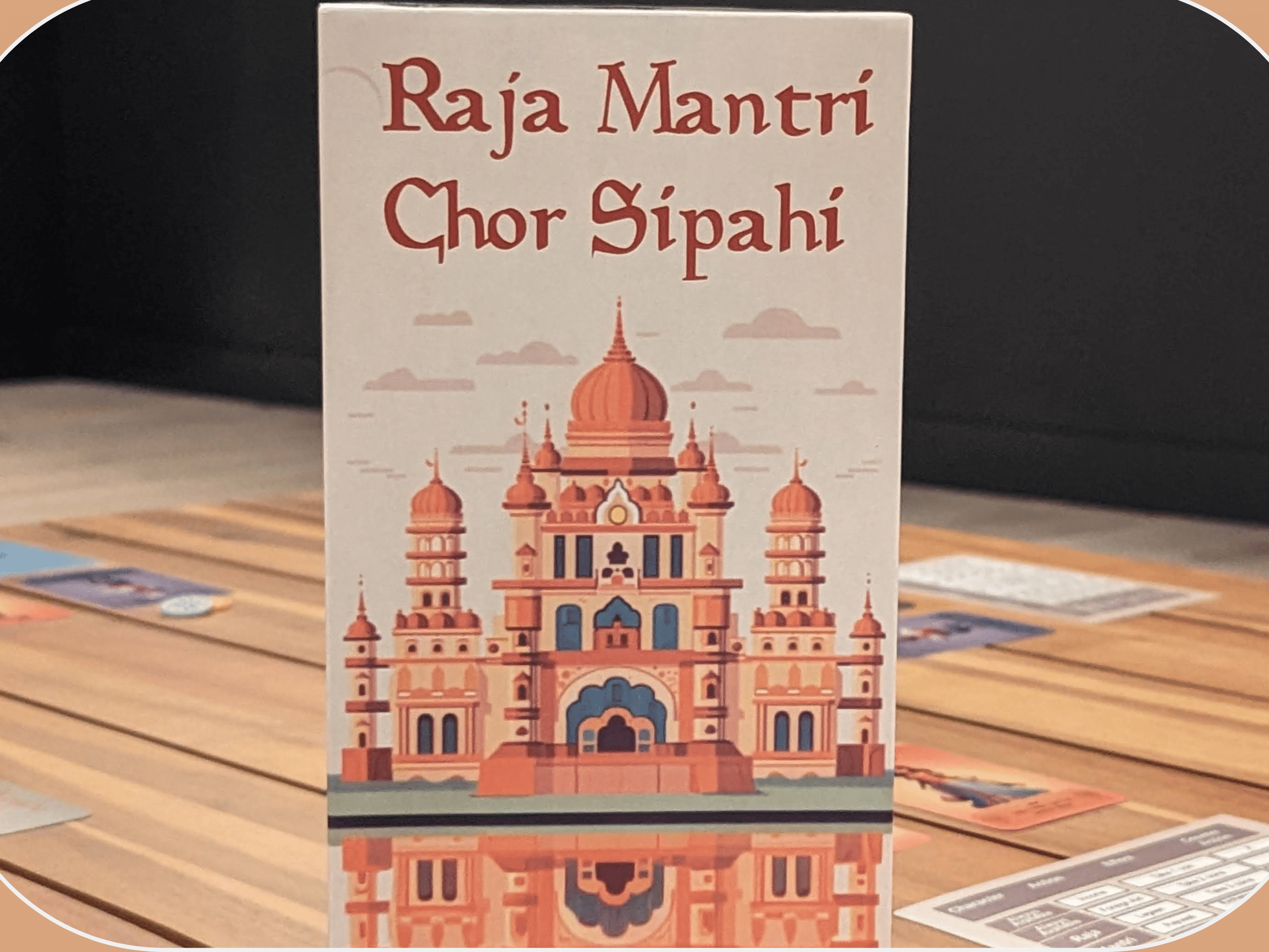 Raja Mantri Chor Sipahi Board Game - Walmart.com