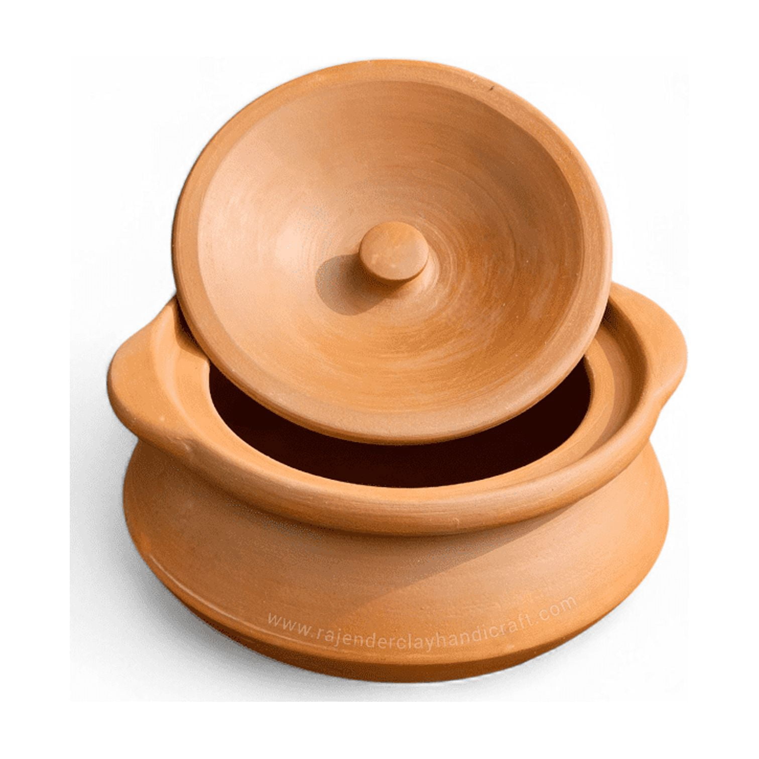 Rajender Clay Handicraft Premium Handmade Kabutari Curd Pot 750 Ml 100% ...