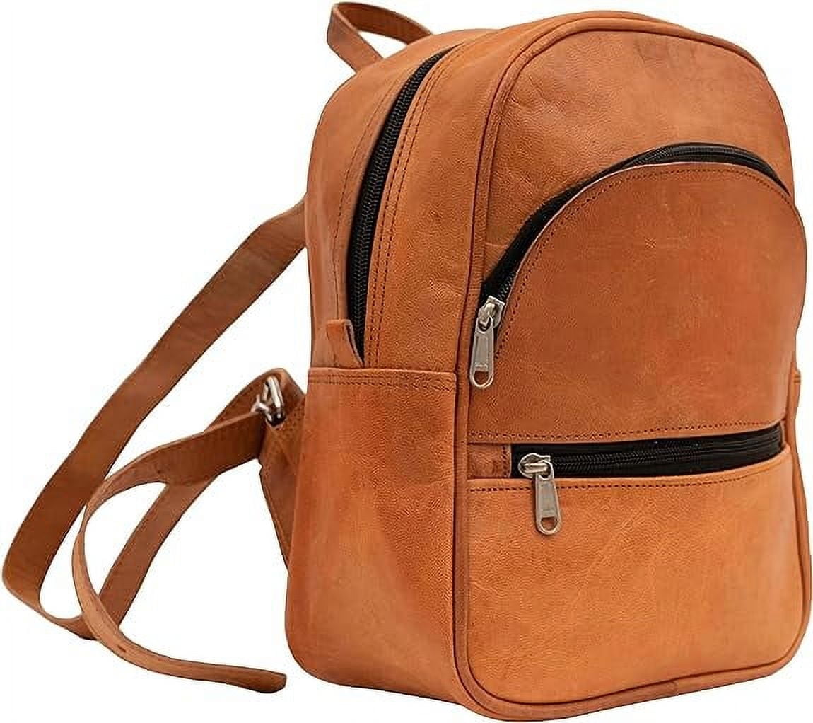 Rajeriya- Travel Ready Designer Leather Backpack Purse for Women ...