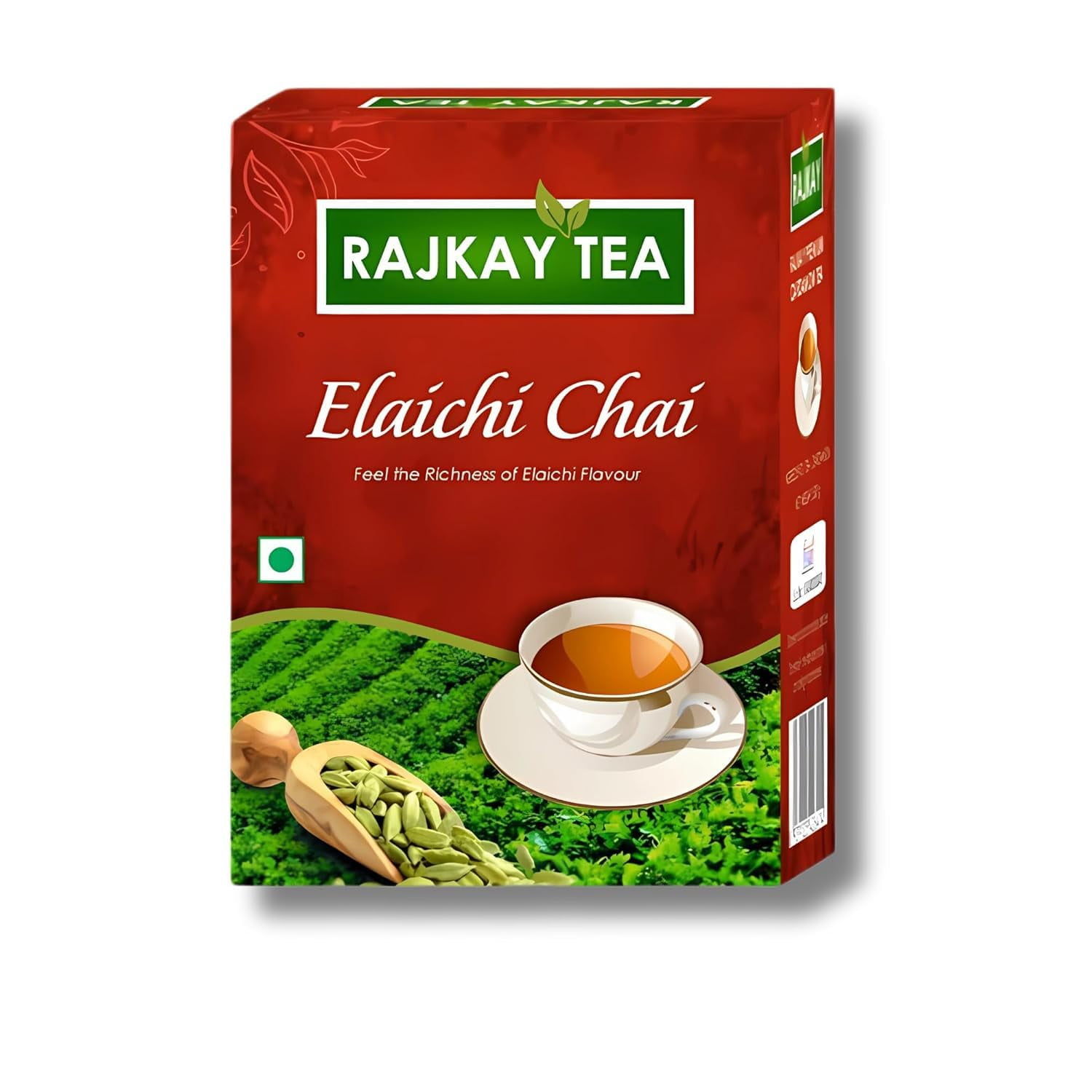 Rajkay Premium Elaichi Chai Patti - 250gm, 8.8 Ounce | Authentic ...