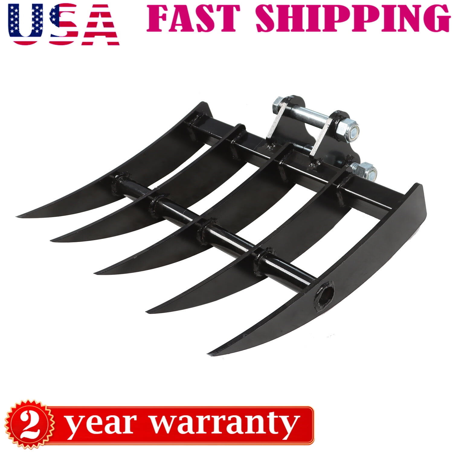 Rake Attachment For Mini Excavator 1 Ton To 1.5Ton Mini Digger In Stock ...