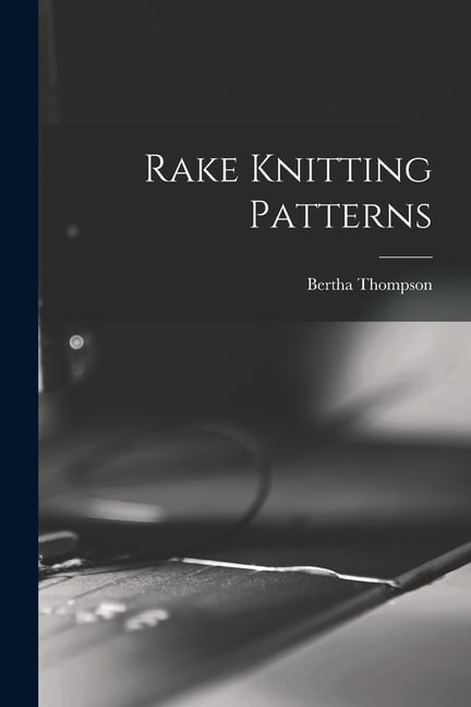 Rake Knitting Patterns - Walmart.com