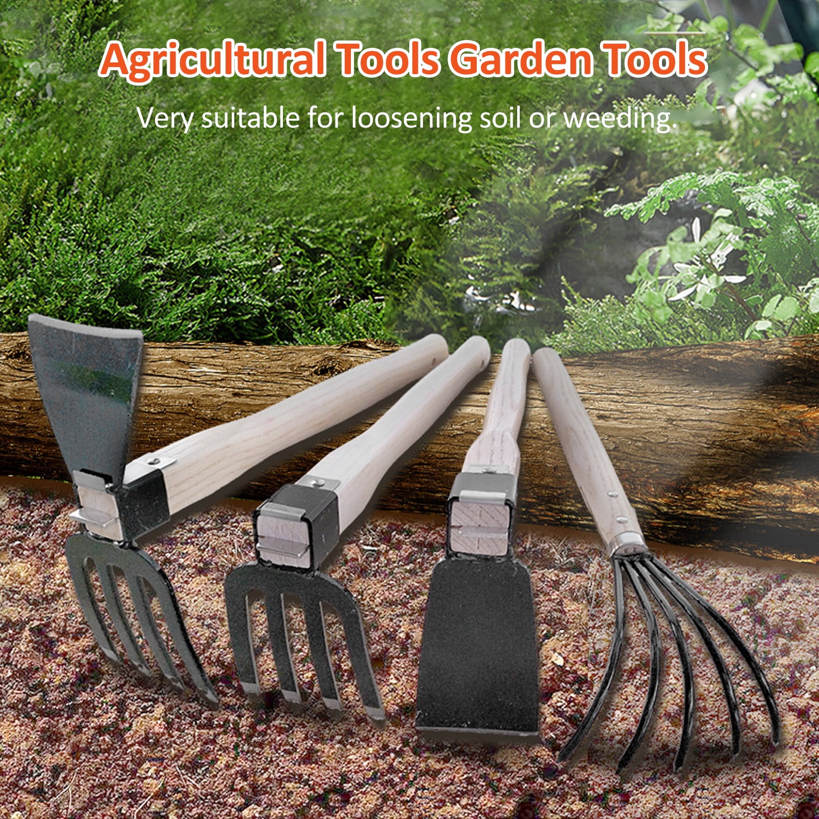 Rake,Tool Or Soil Handheld Tool Rake Hand With Rake Tool Or With Wooden ...