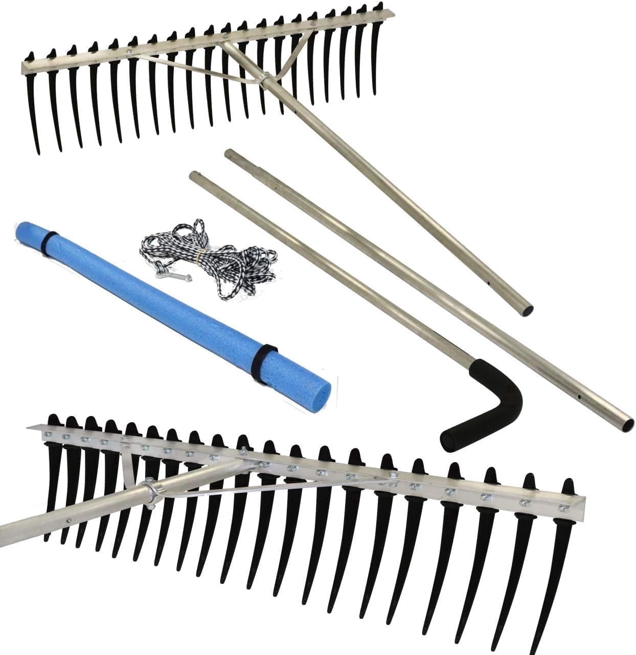 Rake Zilla: Multipurpose Heavy-Duty Water Tool for Aquatic Weed Rake ...