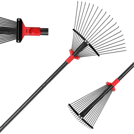 Leaf Grabber, Adjustable Rake, Leaf Picker Upper, Leaf Rake, Leaf ...