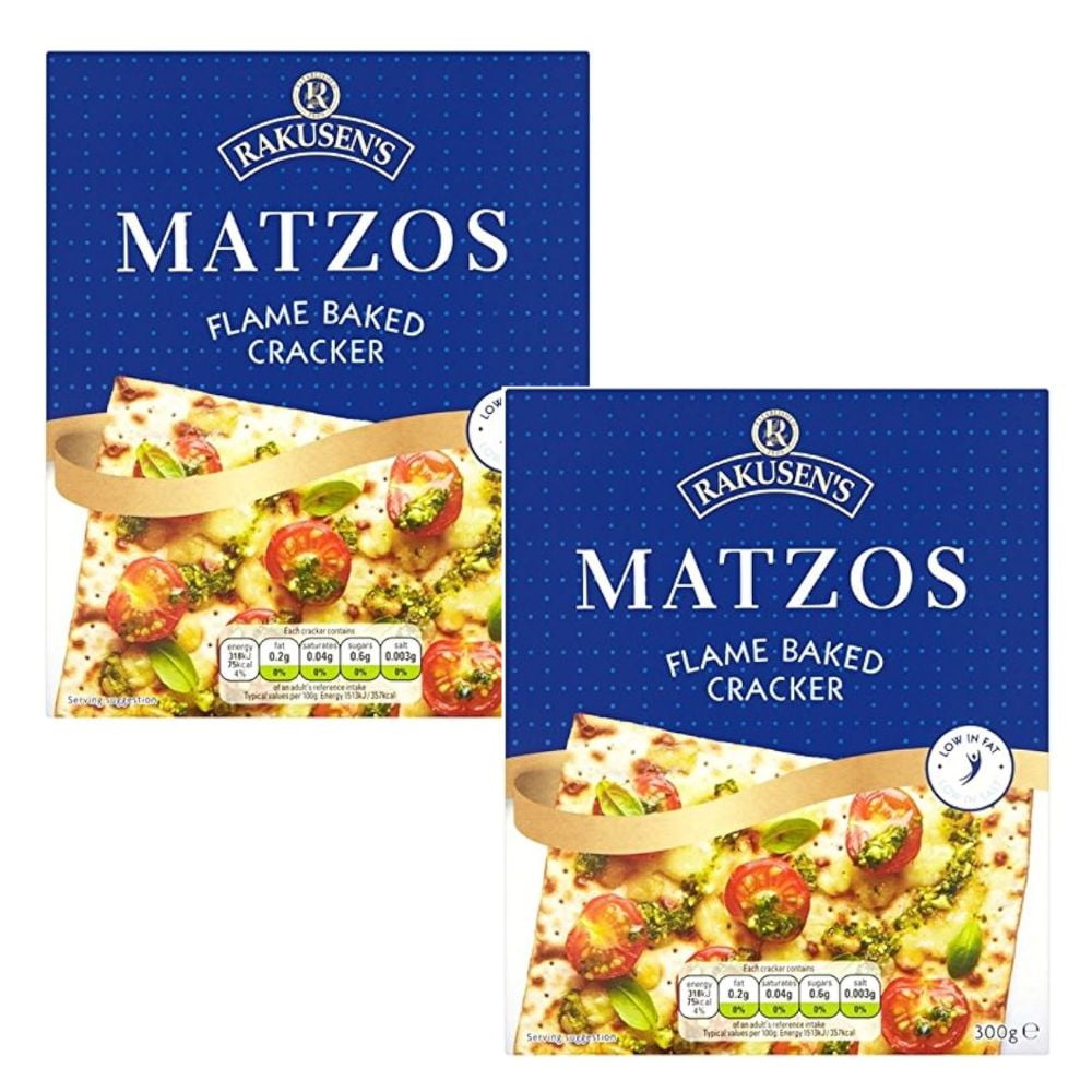Rakusen's Flamed Baked Matzo Crackers 10.5 oz - Walmart.com
