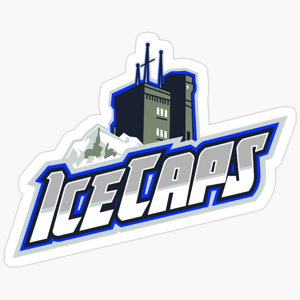 Raleigh Icecaps Classic Sticker Phone Decal Water Bottle Stickers Car ...