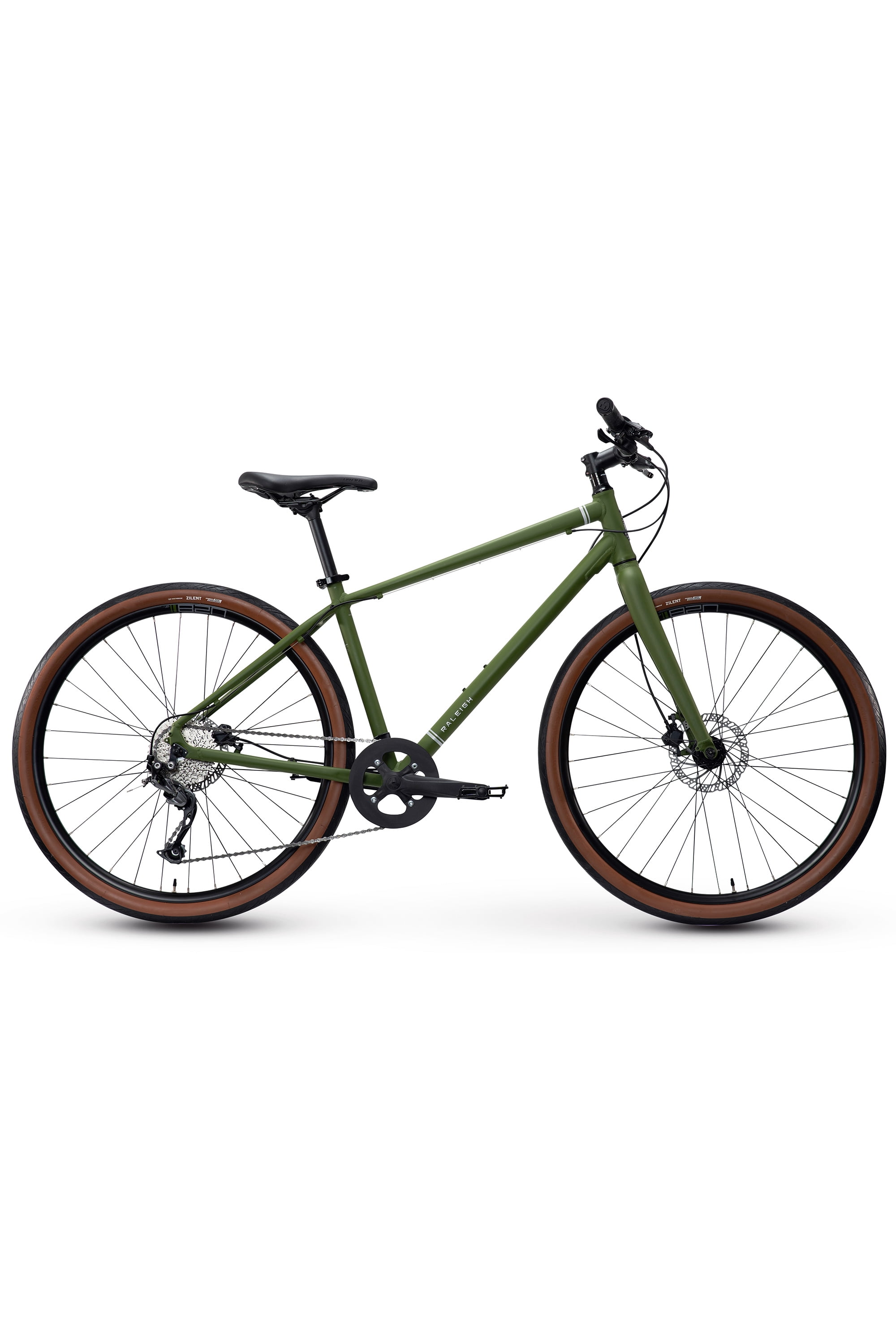 Raleigh Redux 2 Green 9-Speed Bicycle 650B Wheels Medium - Walmart.com