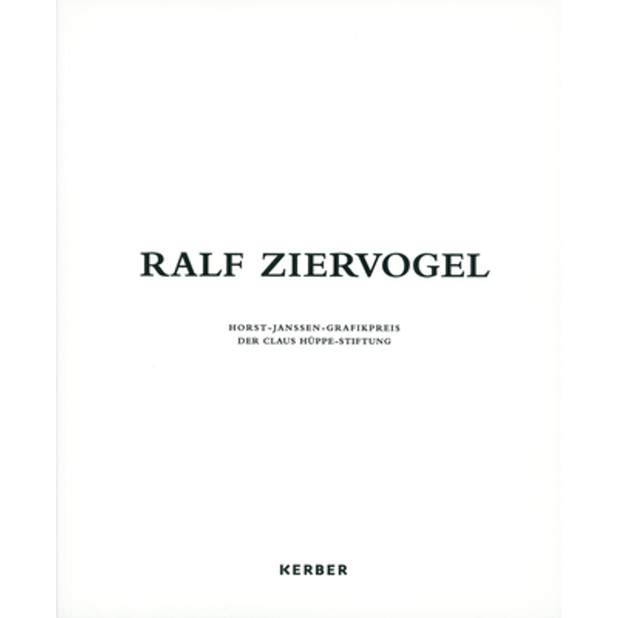Pre-Owned Ralf Ziervogel: Horst Janssen Print Prize Awarded by the ...