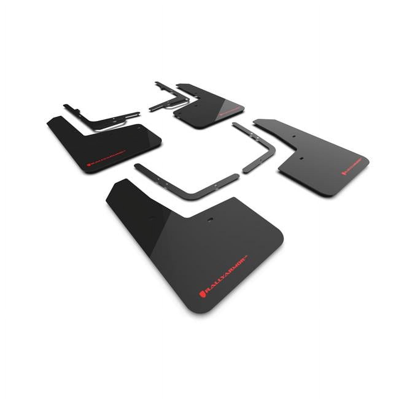 Rally Armor Black UR Mud Flap with Red Logo for 2021-23 Ford F-150 ...