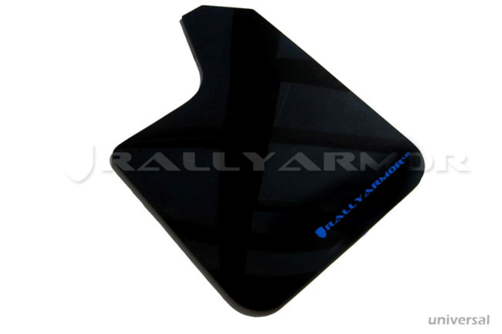 Rally Armor Universal UR Urethane Black Mud Flap with Blue Logo ...