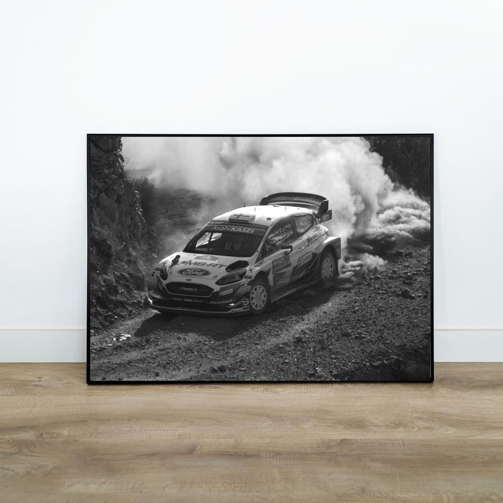 Rally Car Poster, Rally Car Print, Rally Wall Art, Vintage Motorsports ...