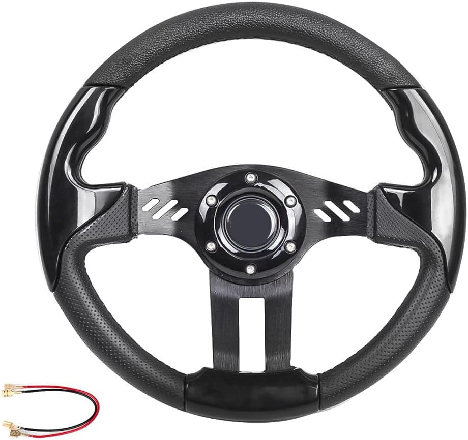 Rally Drift Steering Wheel, Sovob Universal 13 Inch Steering Wheel ...