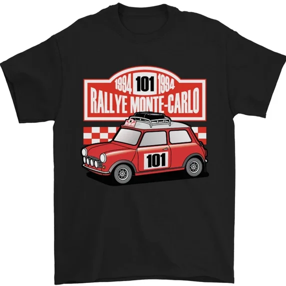 Rallye Monte Carlo Mini Rally Car Mens S-5XL T-Shirt - Walmart.com