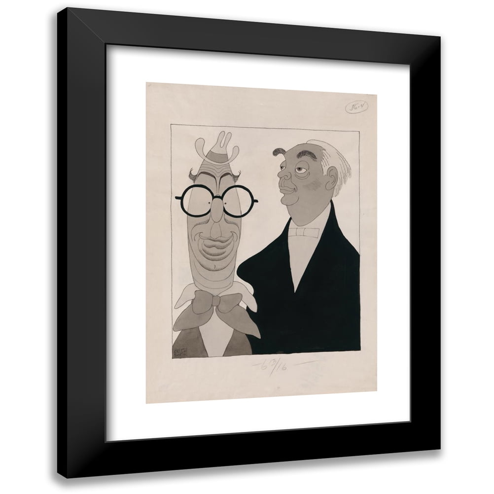 Ralph Barton 11x14 Black Modern Framed Museum Art Print Titled - Ed ...