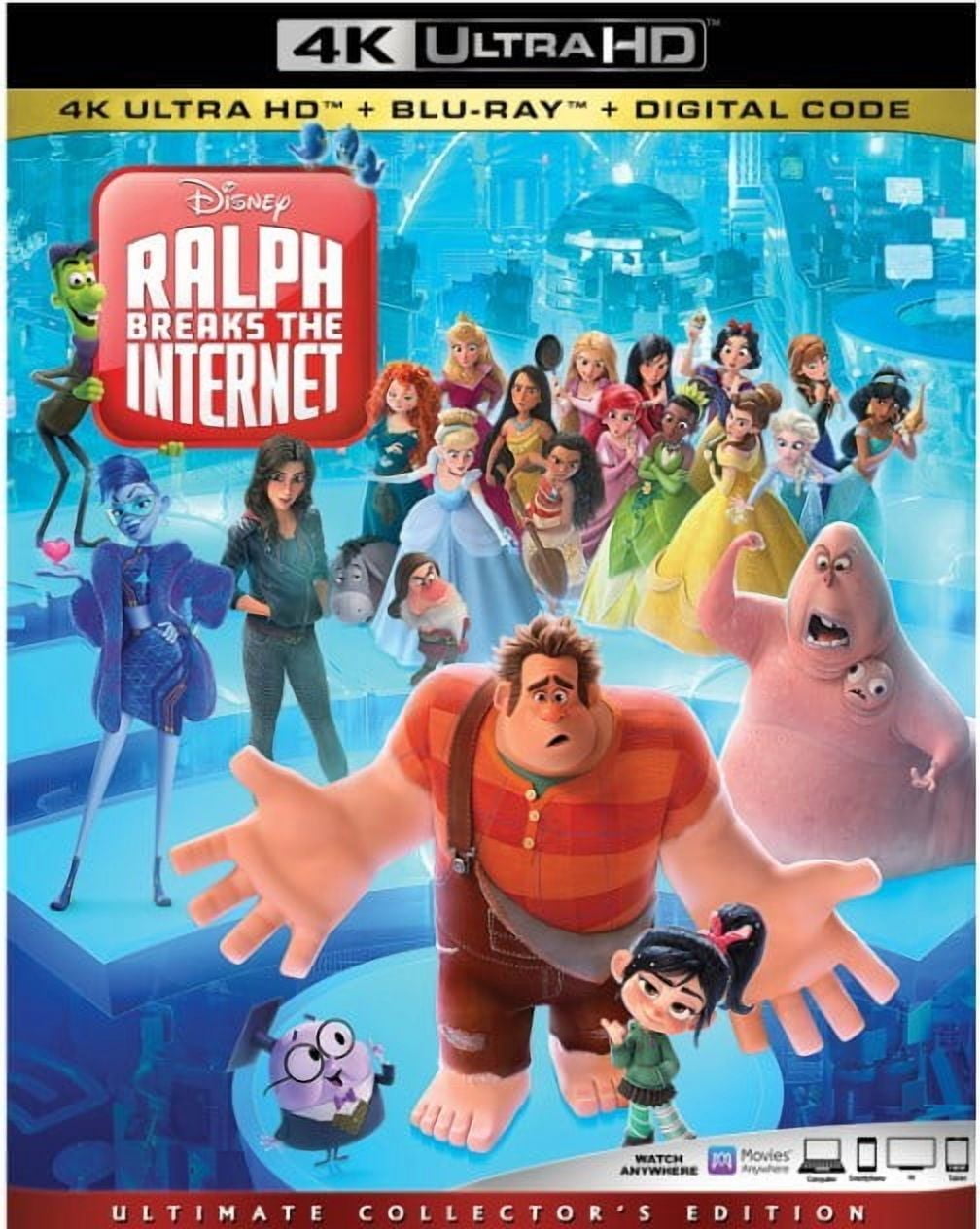 Disney, Ralph Breaks The Internet 4K Ultra HD Blu-ray Digital Copy, PG ...