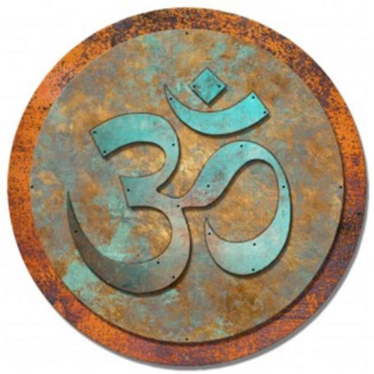 Ralph Burch RB237 24 x 24 in. Om Symbol 3-D 3D-Metal Signs - Walmart.com