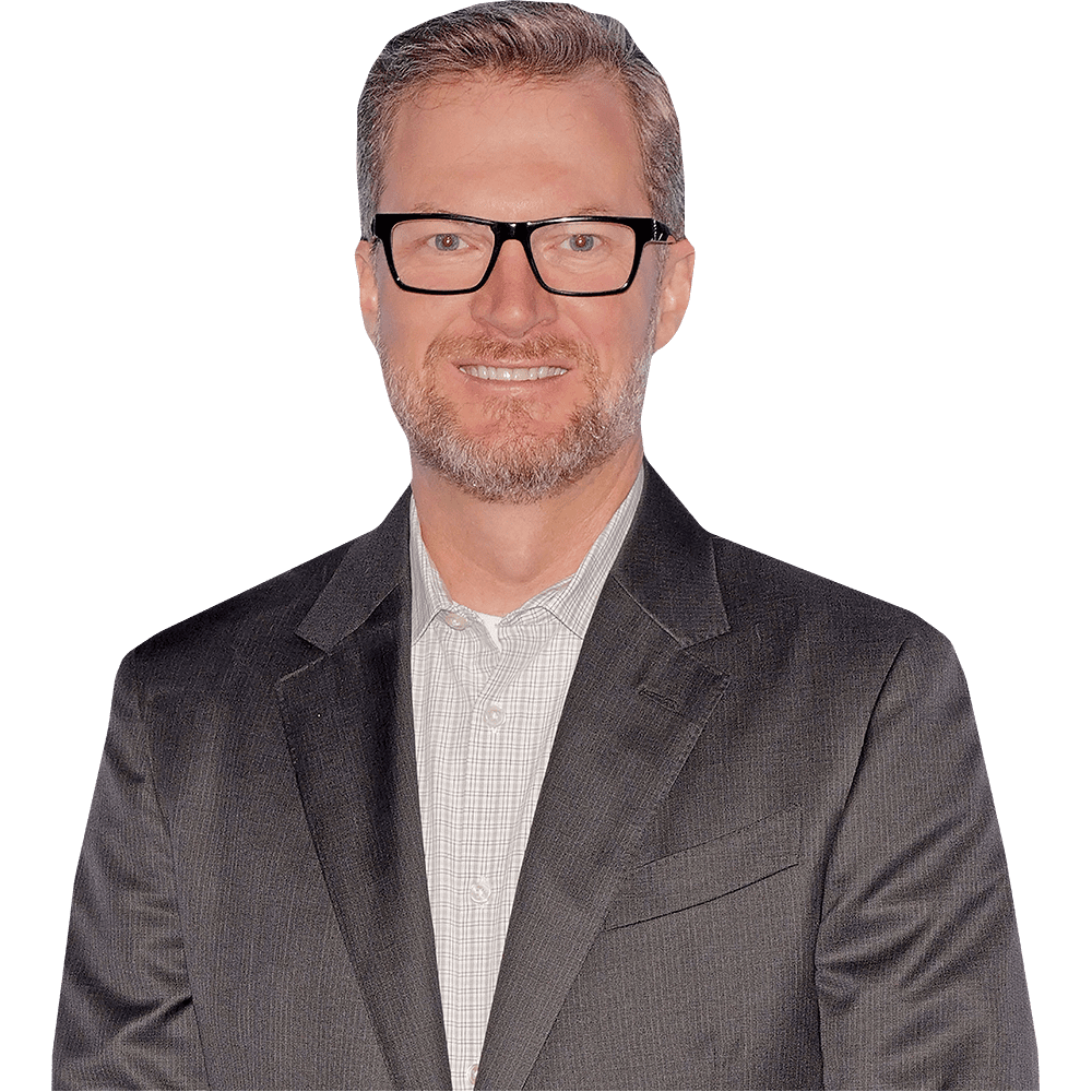 Ralph Dale Earnhardt Jr (Black Suit) Half Body Buddy Cutout - Walmart.com