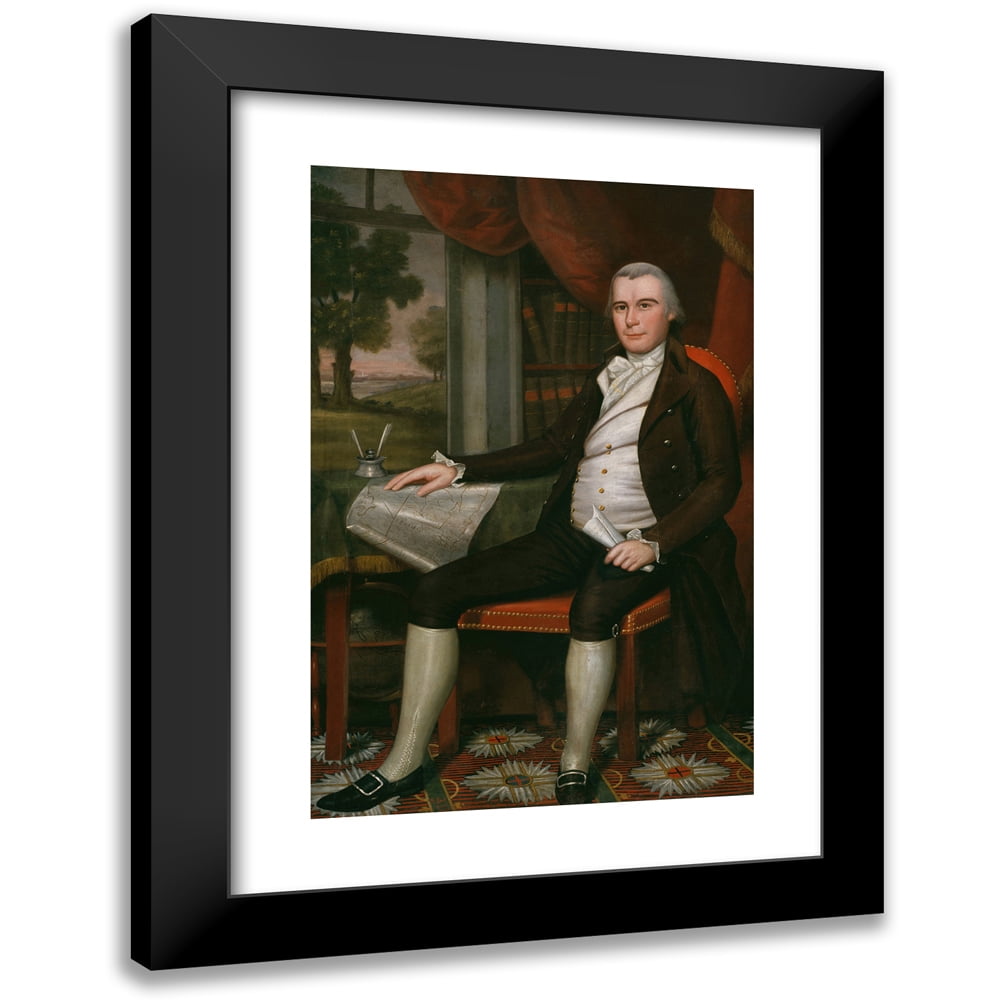 Ralph Earl 11x14 Black Modern Framed Museum Art Print Titled - Noah ...