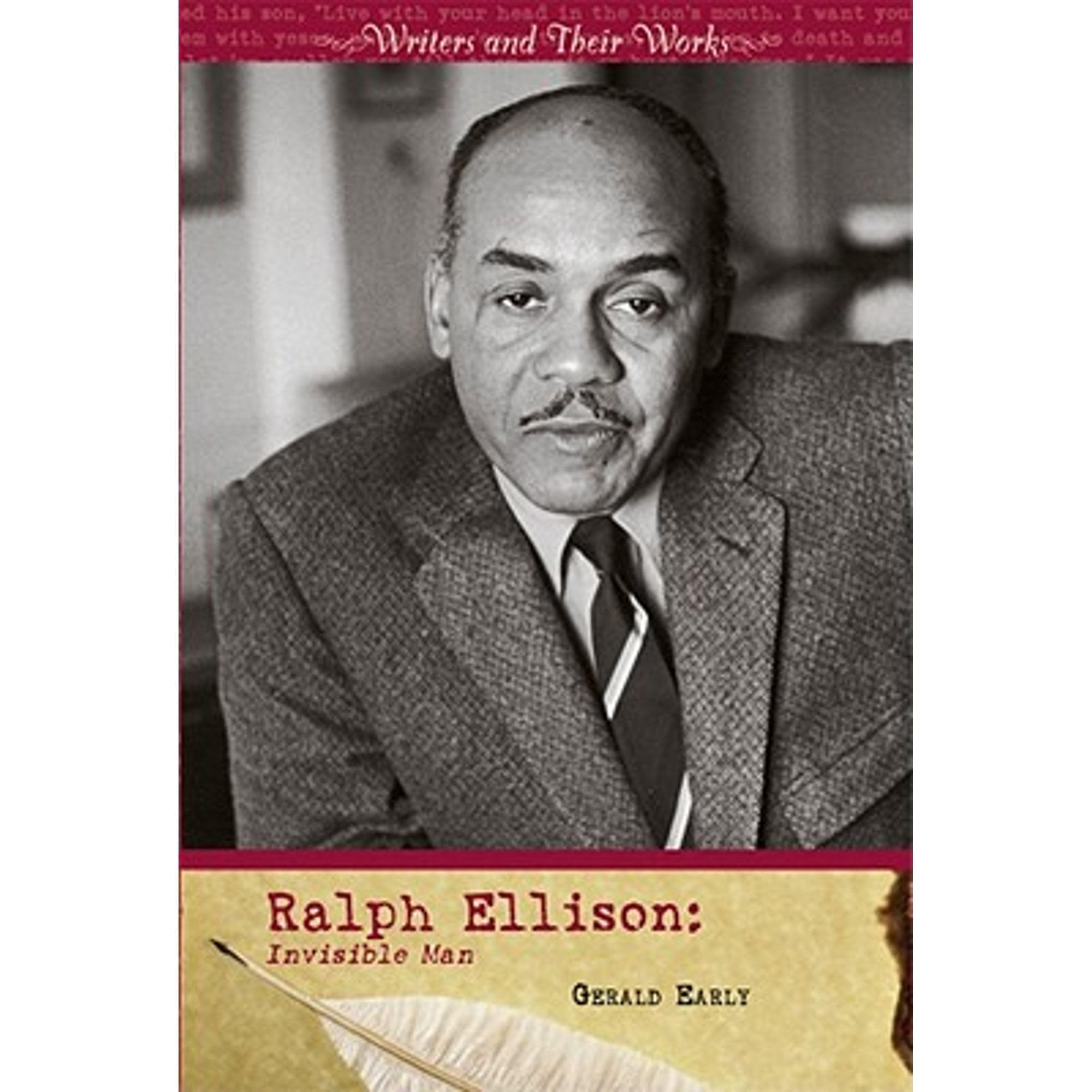 Pre-Owned Ralph Ellison: Invisible Man Writers and Their Works Library ...