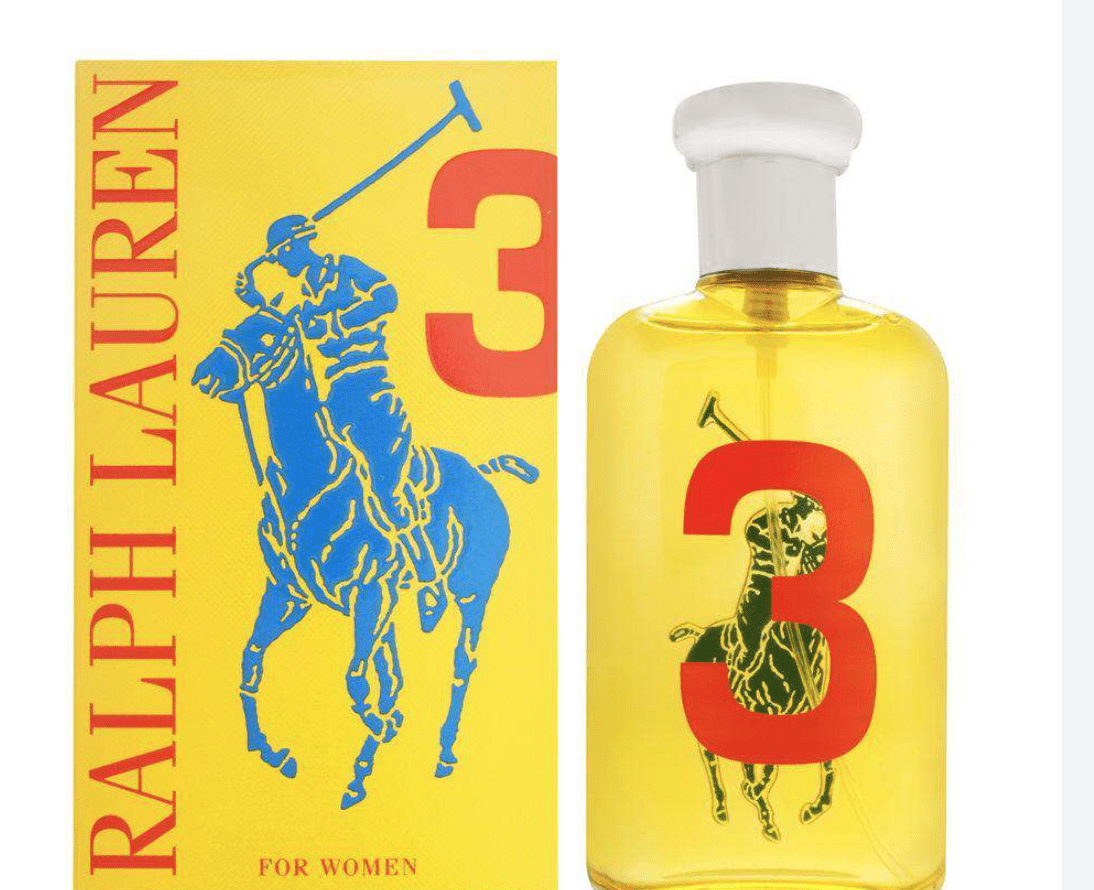 Ralph Lauren Big Pony number 3 For Women Yellow Box 1.0 oz Spray ...