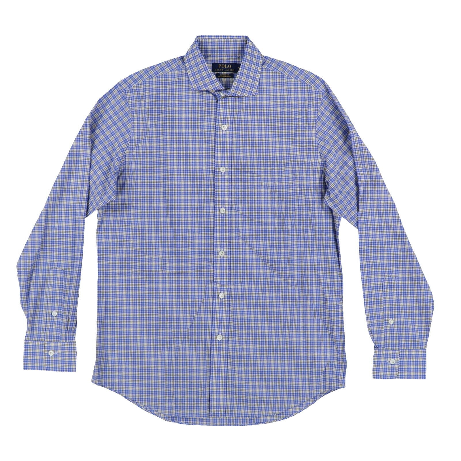 Ralph Lauren Classic Fit Plaid Poplin Shirt ASSORTED Size Small ...