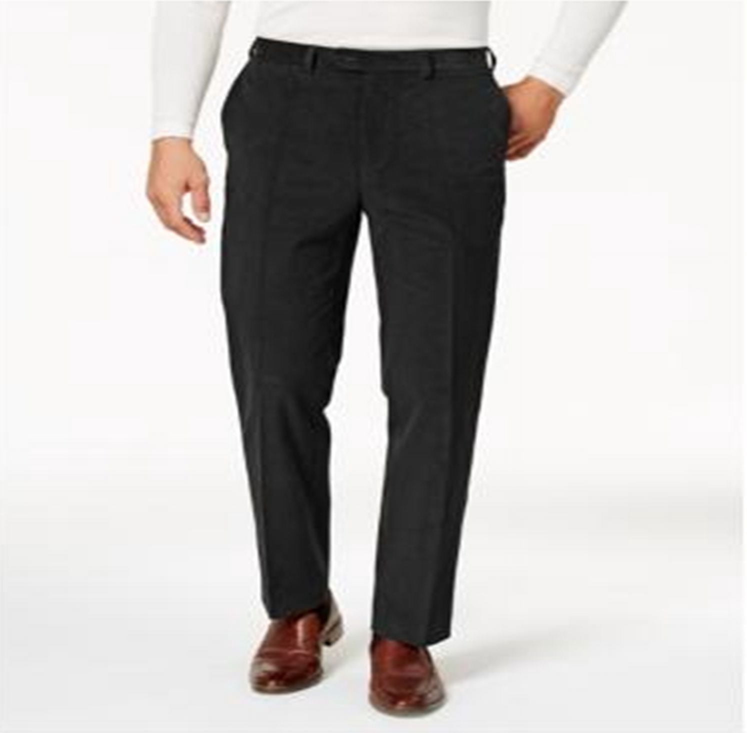 Ralph Lauren Men's Classic Fit Stretch Corduroy Performance Pants Black ...