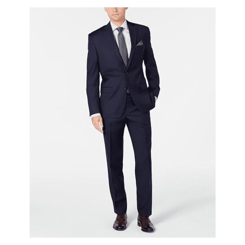 Ralph Lauren Men's UltraFlex Stretch Suit Jackets, Navy, 40long and 34 ...