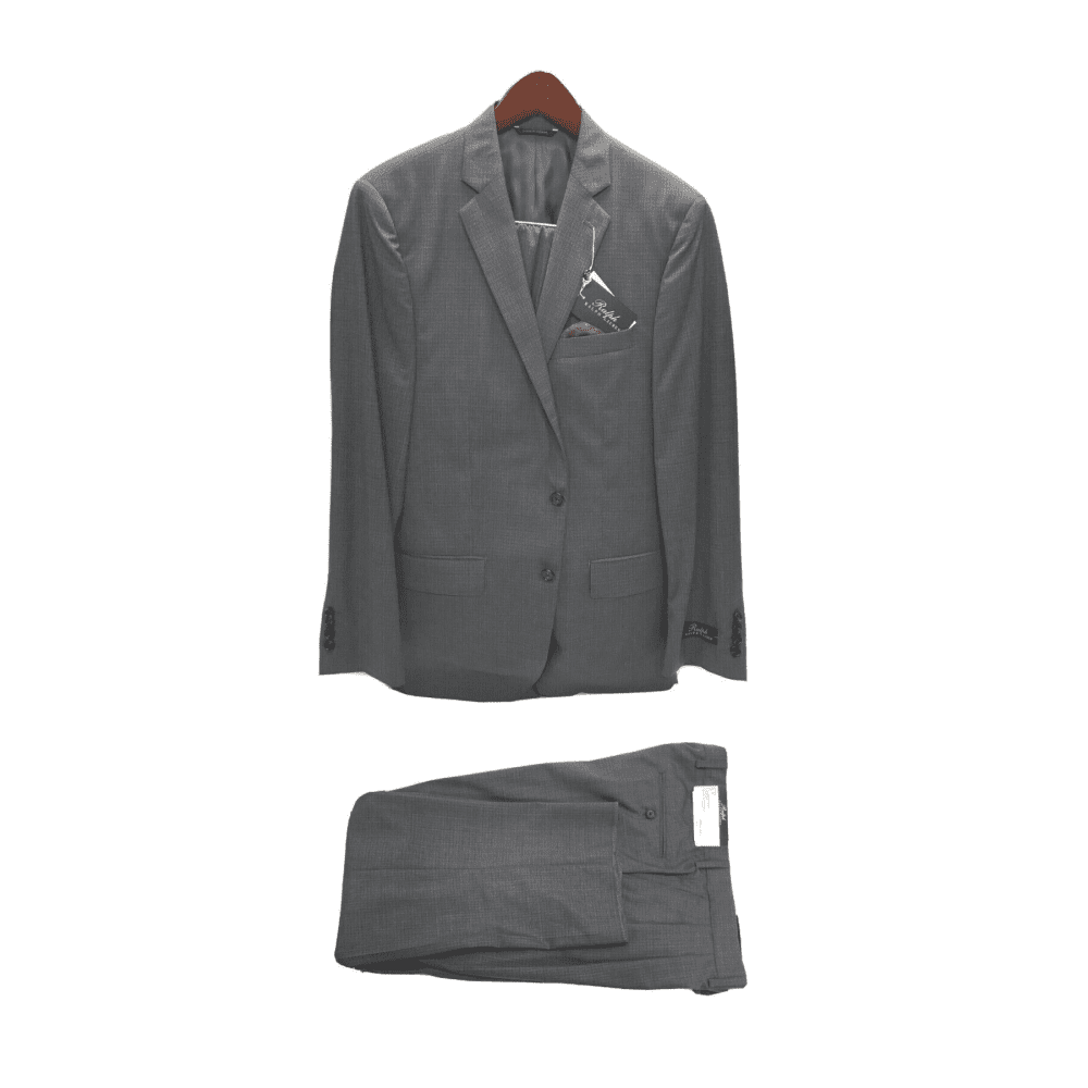Ralph Lauren NERO21RZD981 Wool Natral Stretch Suit Grey 42Long 36W ...