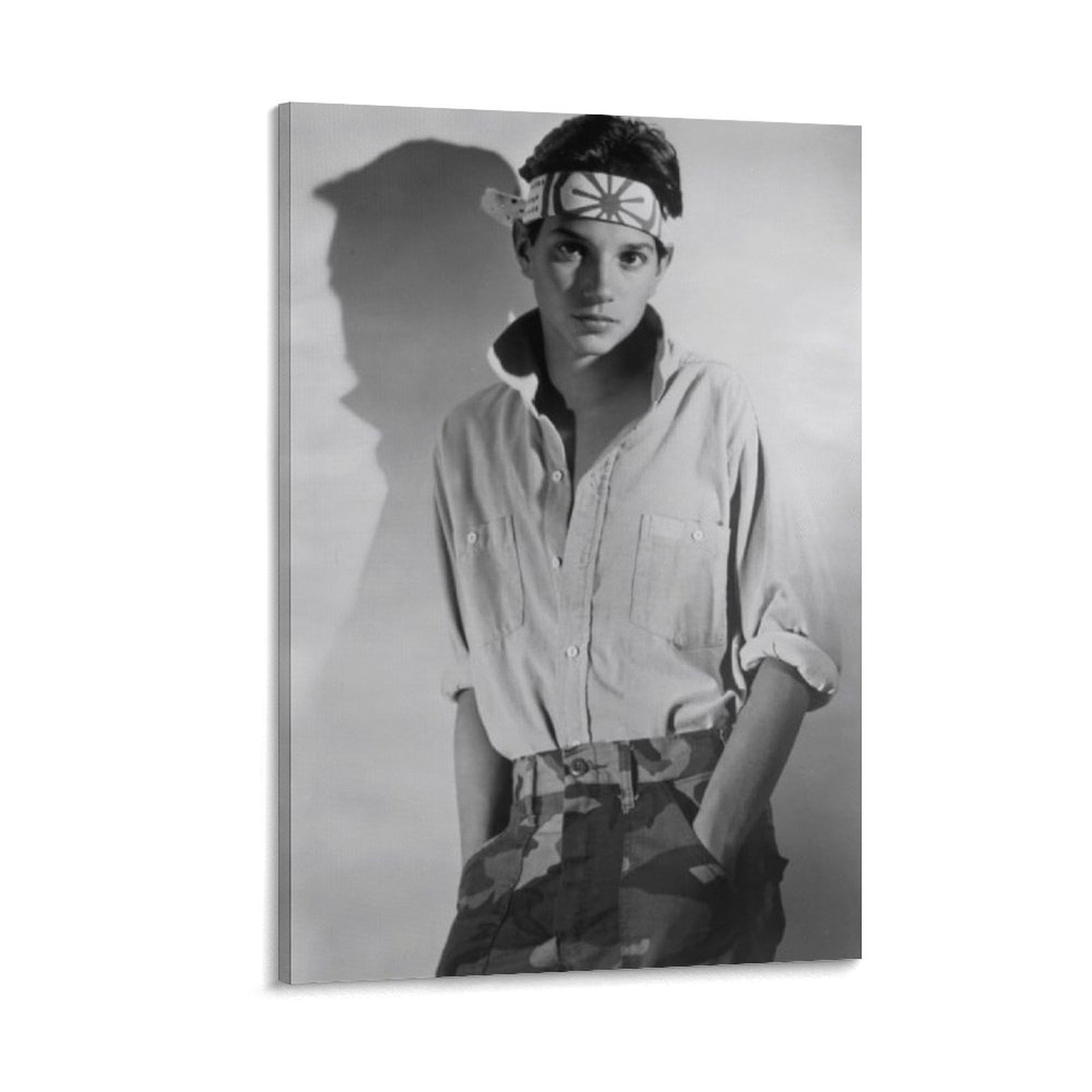 Ralph Macchio Actor Poster Painting On Canvas Wall Art Poster Scroll ...