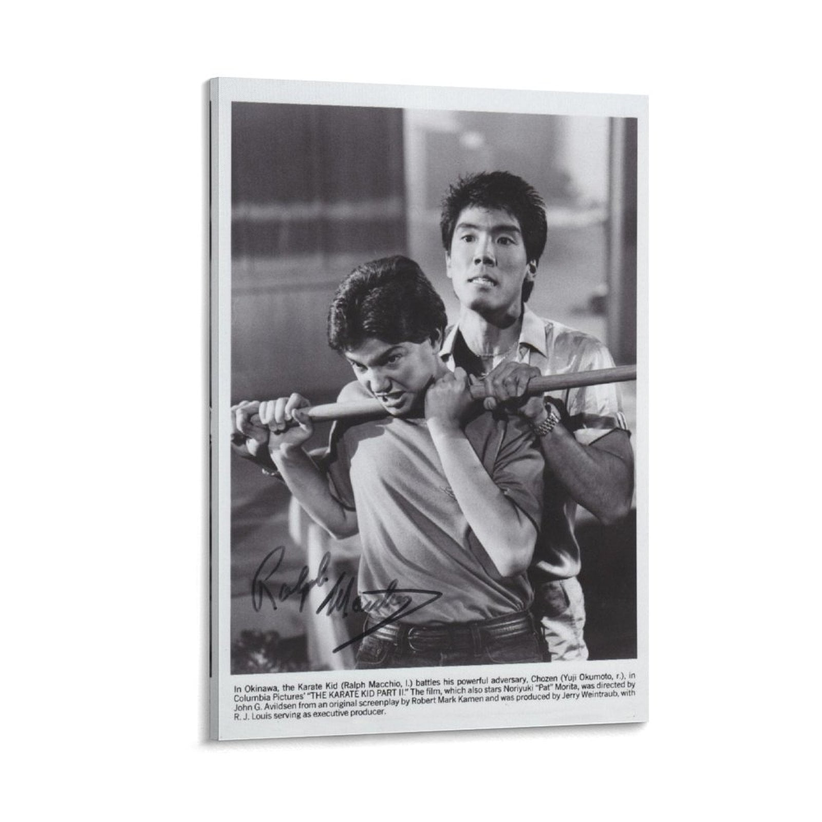 Ralph Macchio Poster Picture Print Wall Art Poster Painting Canvas ...