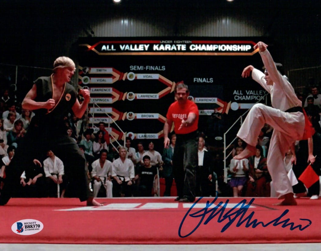 Ralph Macchio Signed Autograph 8X10 Photo Karate Kid Crane Tournament ...
