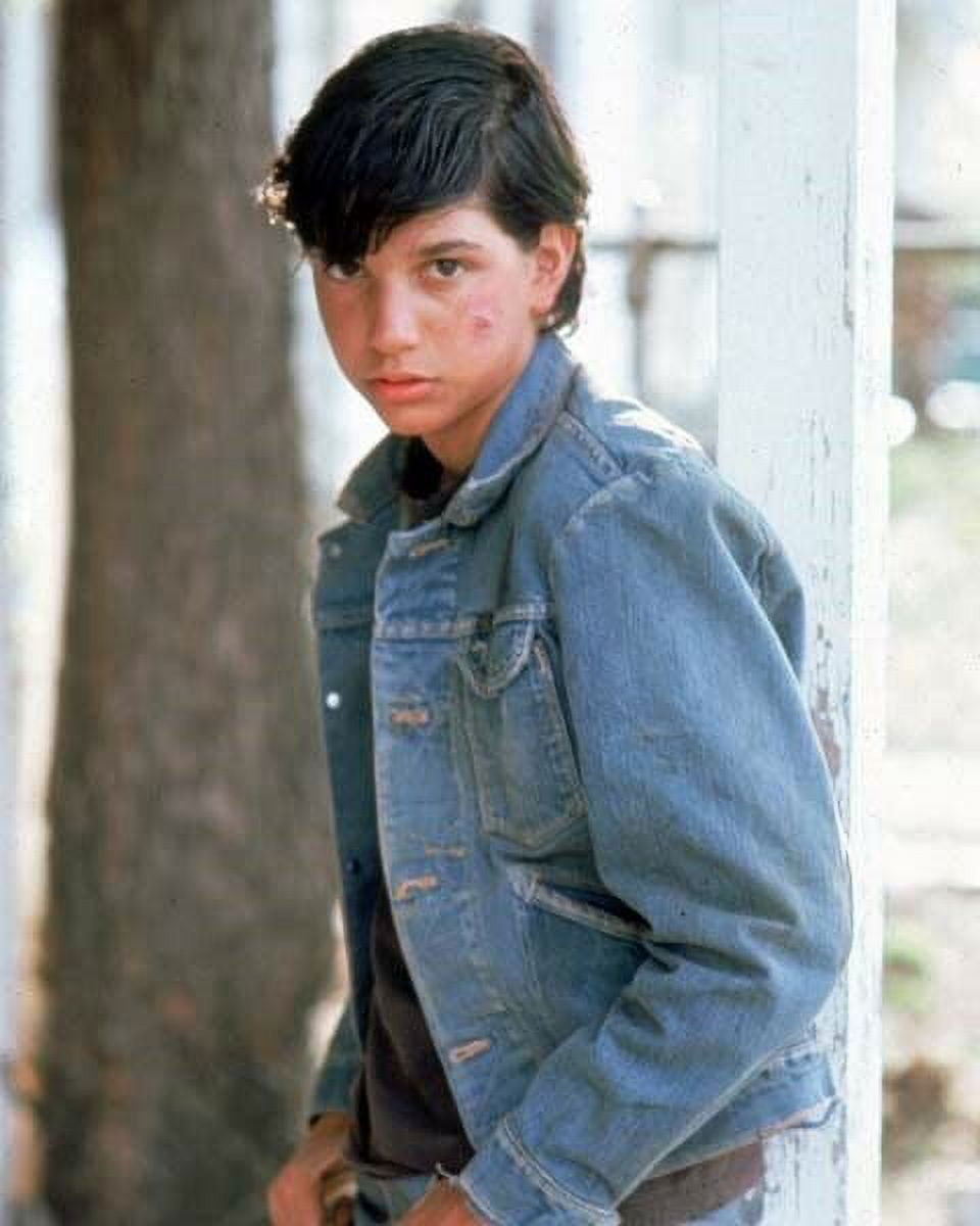 Ralph Macchio as Johnny Cade in denim jacket 1983 The Outsiders 11x17 ...